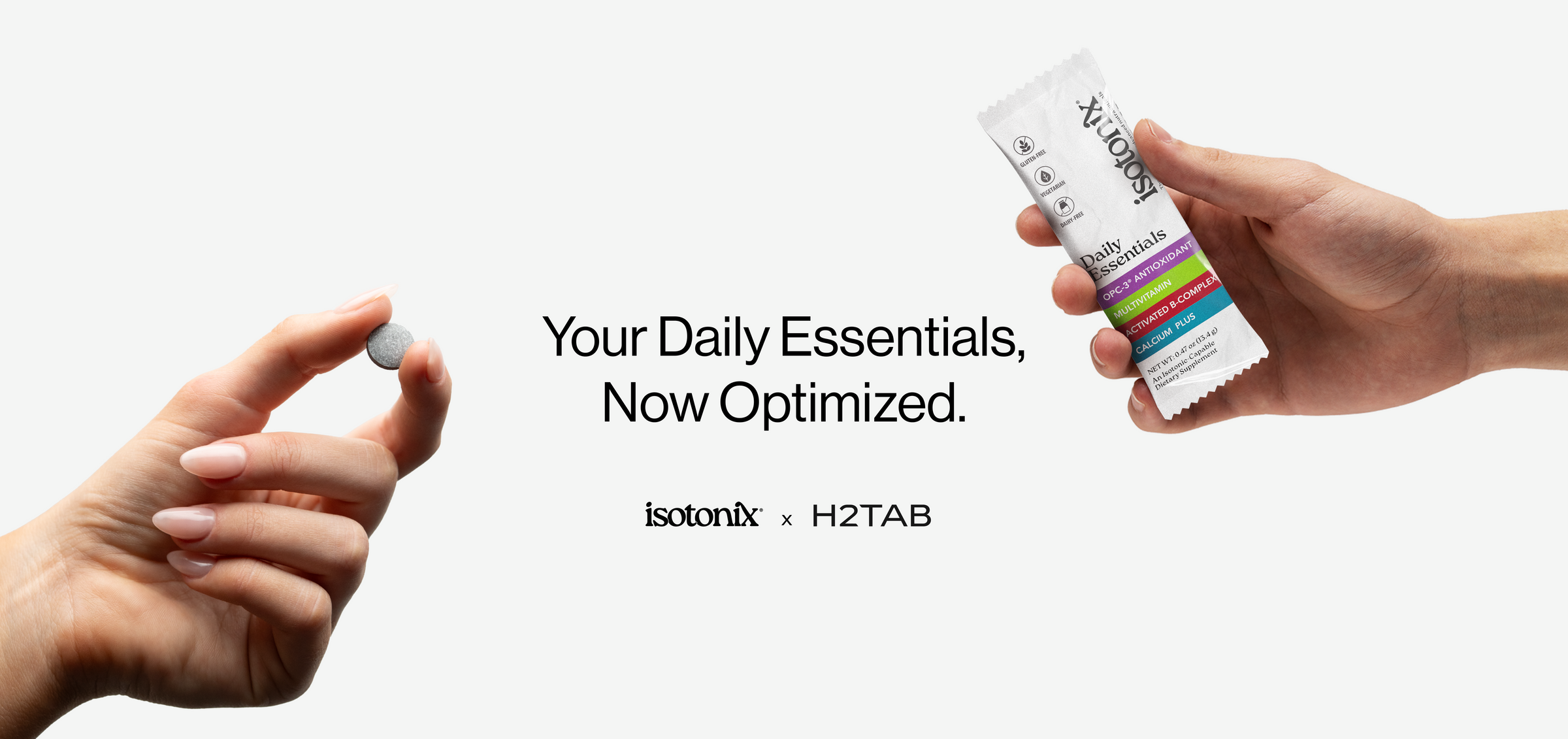 Isotonix Daily Essentials Packets | Single Box (30 Packets) – H2Tab